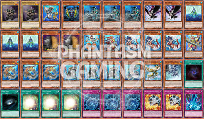 Mermail Deck Soul Charge Maxx "C" Tidal Abysslinde Abyssmegalo Yugioh ...
