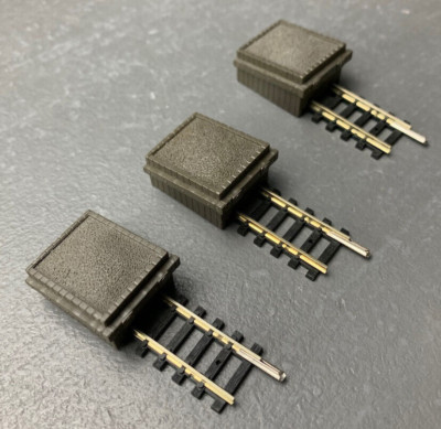 N-Scale MiniTrix 14976 MiniTrix Track Bumper 3 Pieces N0264 | eBay