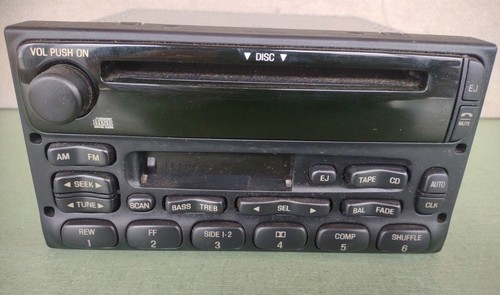 Ford F250 Truck Windstar Radio CD Player Cassette Tape OEM | eBay