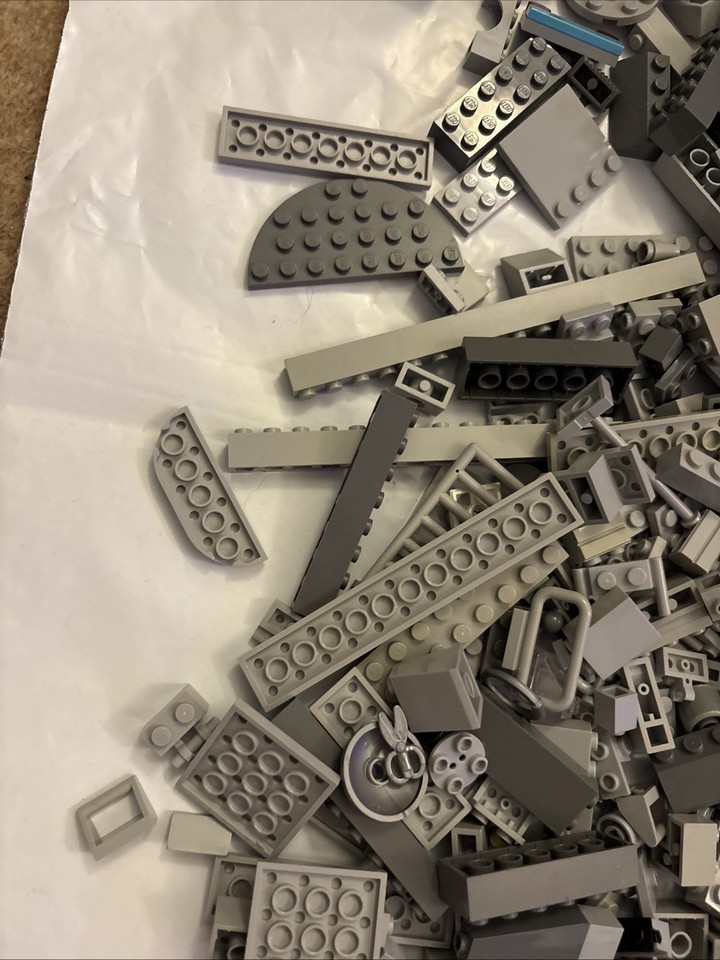 Mixed Grey Black Lego Pieces 800g | eBay UK