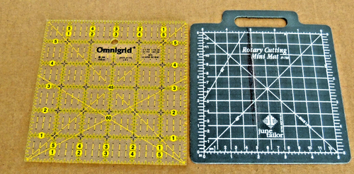 Omnigrip by Omnigrid 5-1/2" Square - The Non-Slip Ruler ROTARY CUTTING ...
