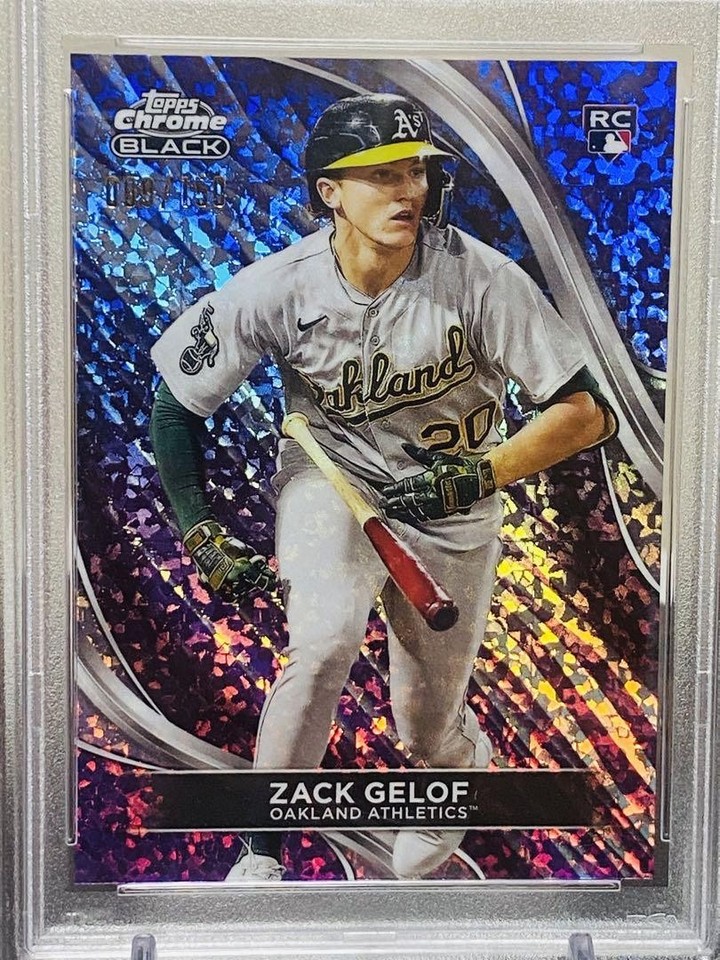 [PSA10] mc33 Zack Gelof Rc Psa10 Purple Diamond 9/150 | eBay