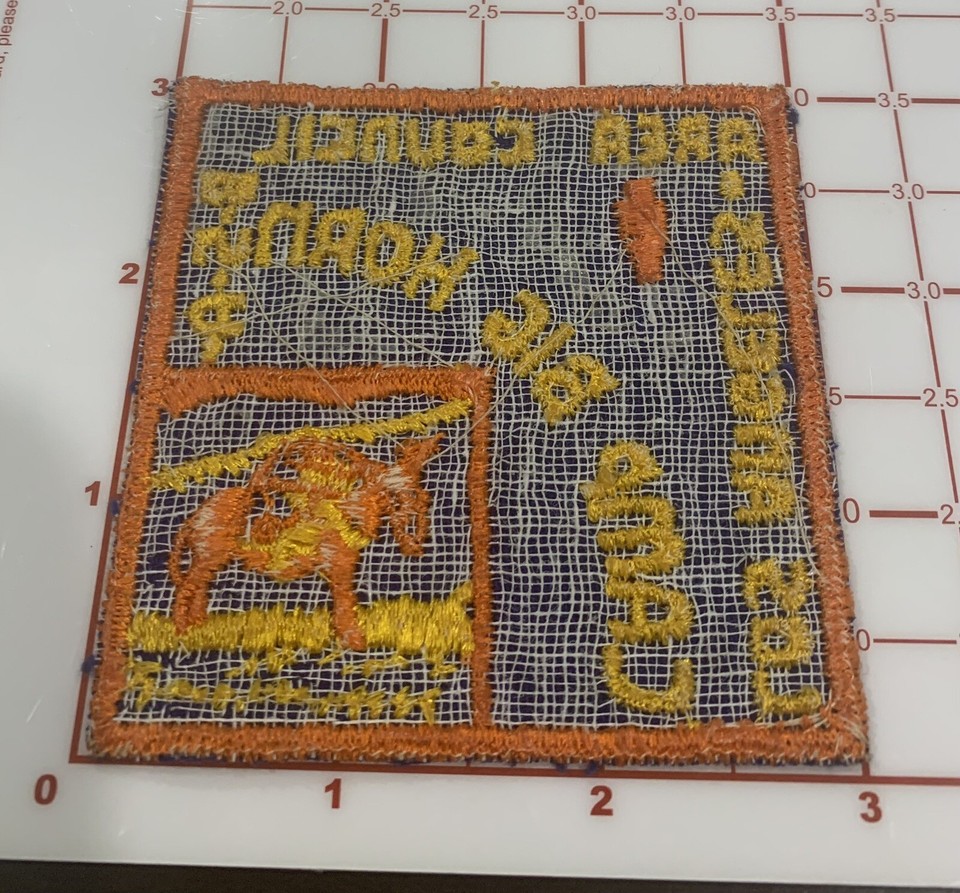 Vintage 1950s CAMP BIG HORN Boy Scout PATCH LAAC Los Angeles Area ...