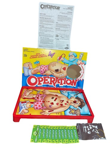 Operation Hasbro Home Board Game Kids Toy 2015 Incomplete Read ...