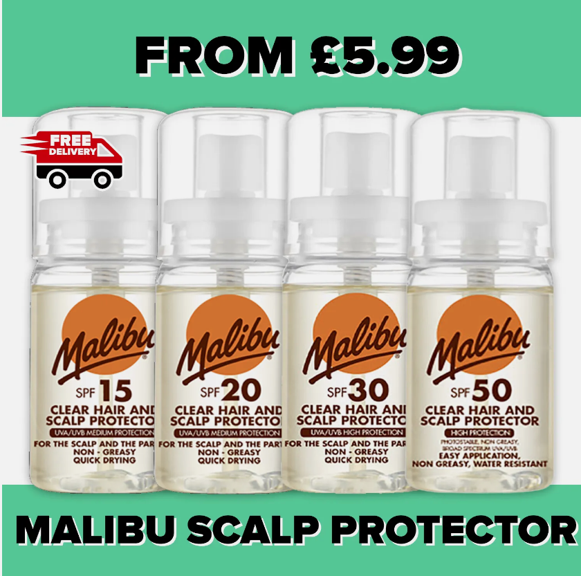 Malibu Scalp Protector Malibu Clear Hair Scalp Protector Spf 30, 50 ...
