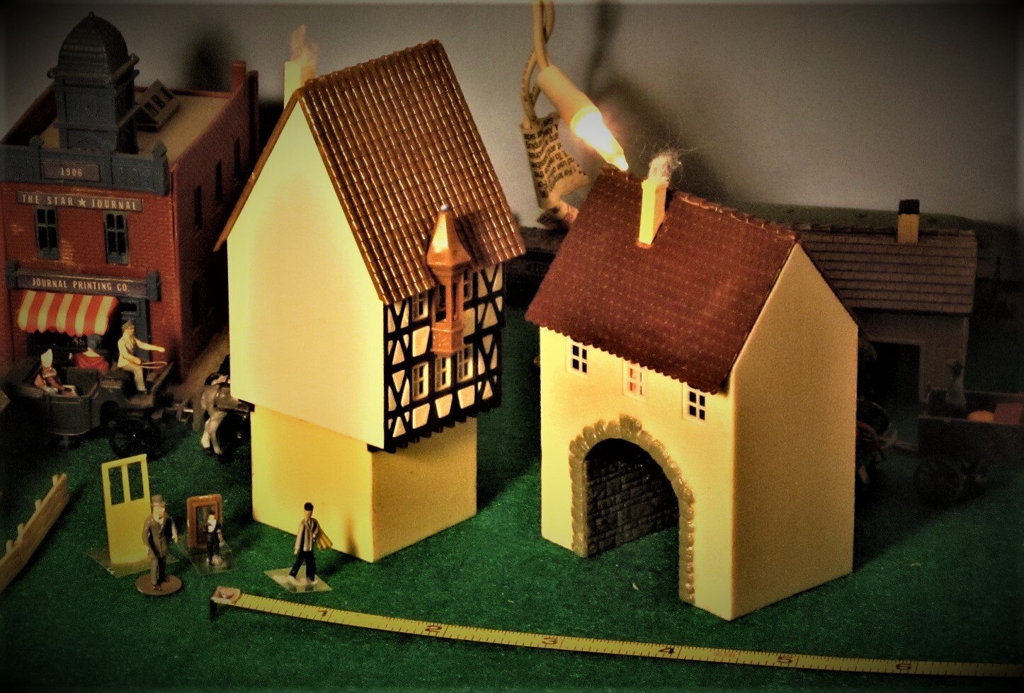 TT (N) 1:120 Scale Building Faller German Archway & Timbered Shop Lot ...