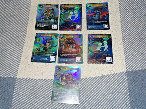 Lot de 7 Cartes UNIQUE FOIL Altered TCG | eBay
