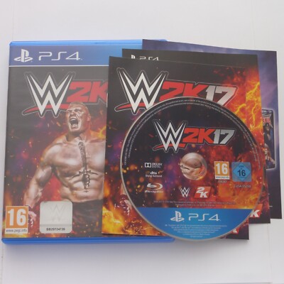 WWE 2K17 (Sony PlayStation 4, 2016) Wrestling Fighting Game PS4 NXT ...
