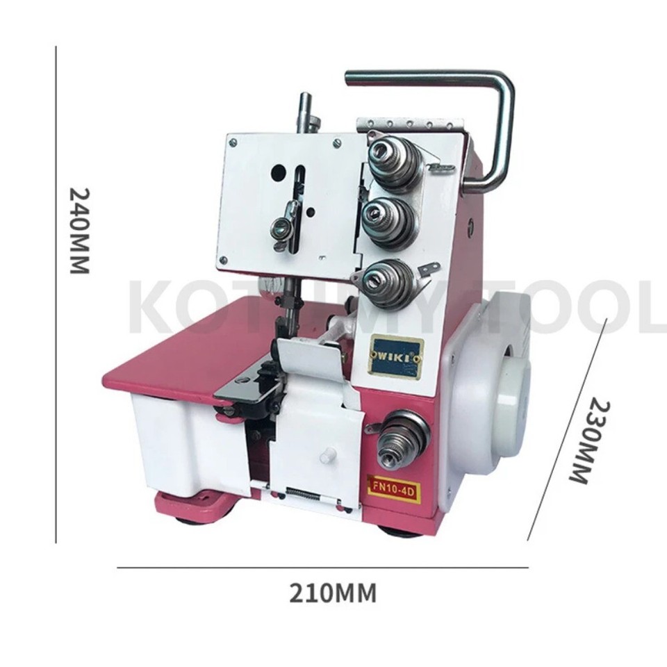 Electric Overlock Sewing Machine Home Use 4 Thread Lockstitch Sewing ...