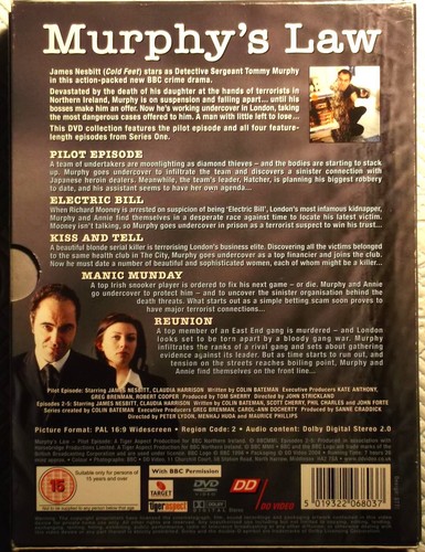 Murphy's Law : Complete First Series BBC DVD | eBay UK
