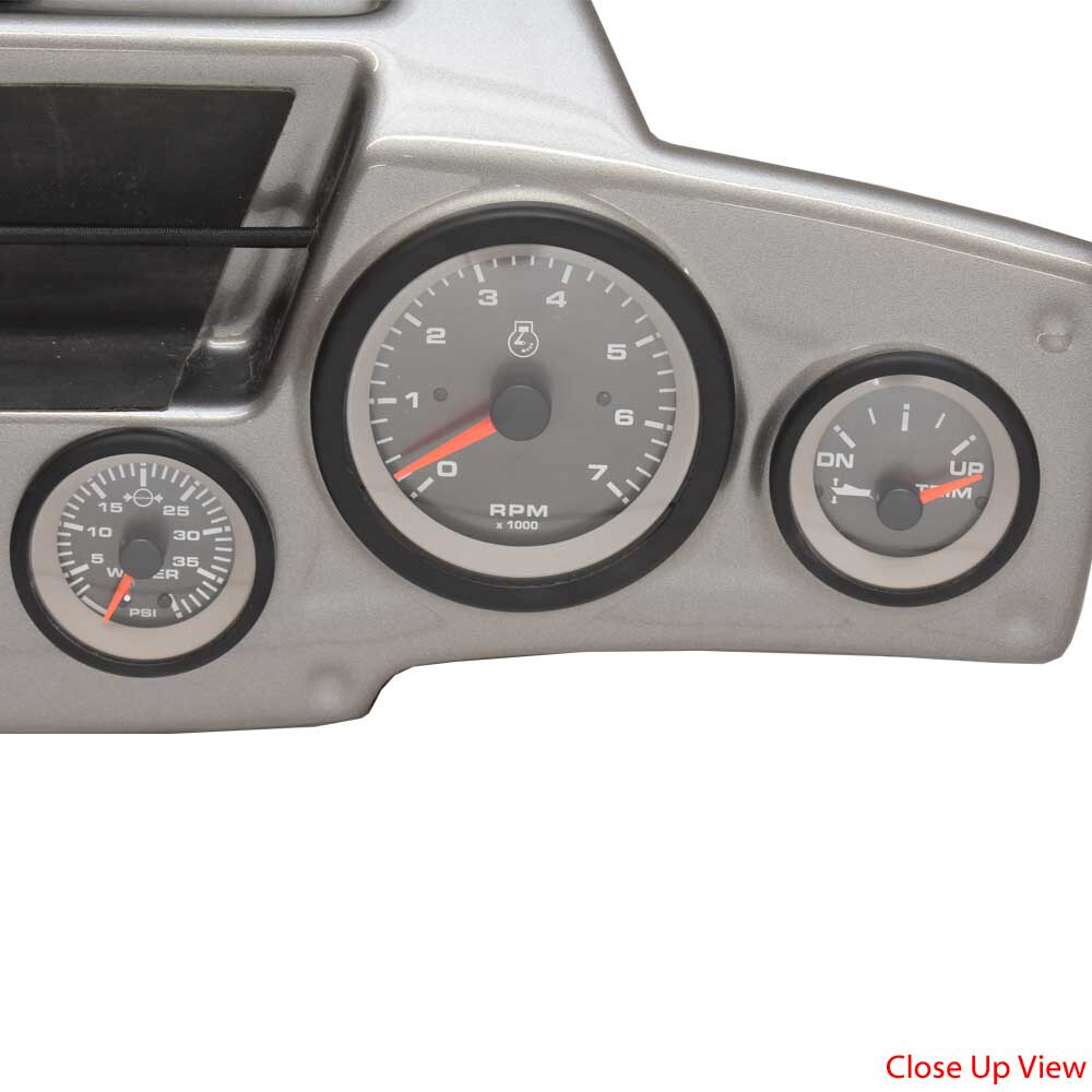 Tracker Boat Gauge Dash Panel | w/ Teleflex Gauges 20 1/4 x 8 Inch | eBay