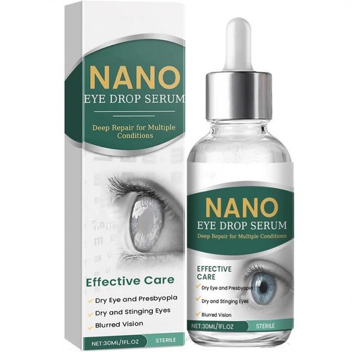 Nano Eyes Drops Serum, Natural Nano Lubricant Eyes Drops for Dry Eye ...