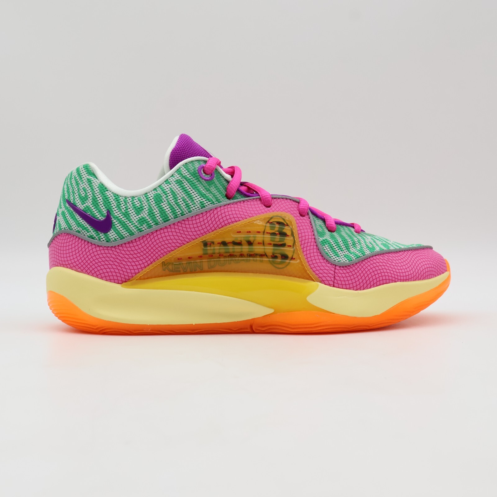 FJ4238-300 Nike KD16 ASW Stadium Green Barely Green Playful Pink Violet ...