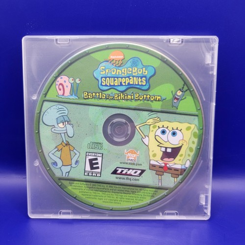 SpongeBob SquarePants: Battle for Bikini Bottom (PC, 2003) Windows CPU ...