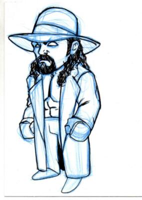 How To Draw Wwe Undertaker