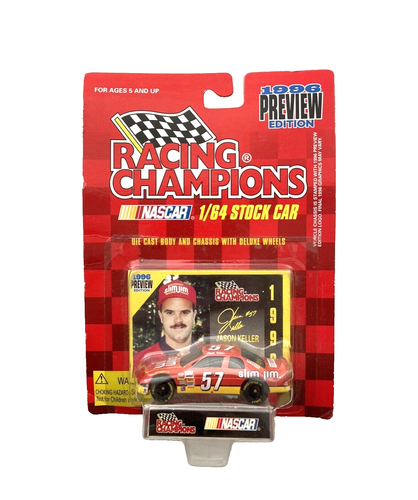 1996 Racing Champions Preview | Jason Keller #57 Slim Jim 1:64 Diecast ...