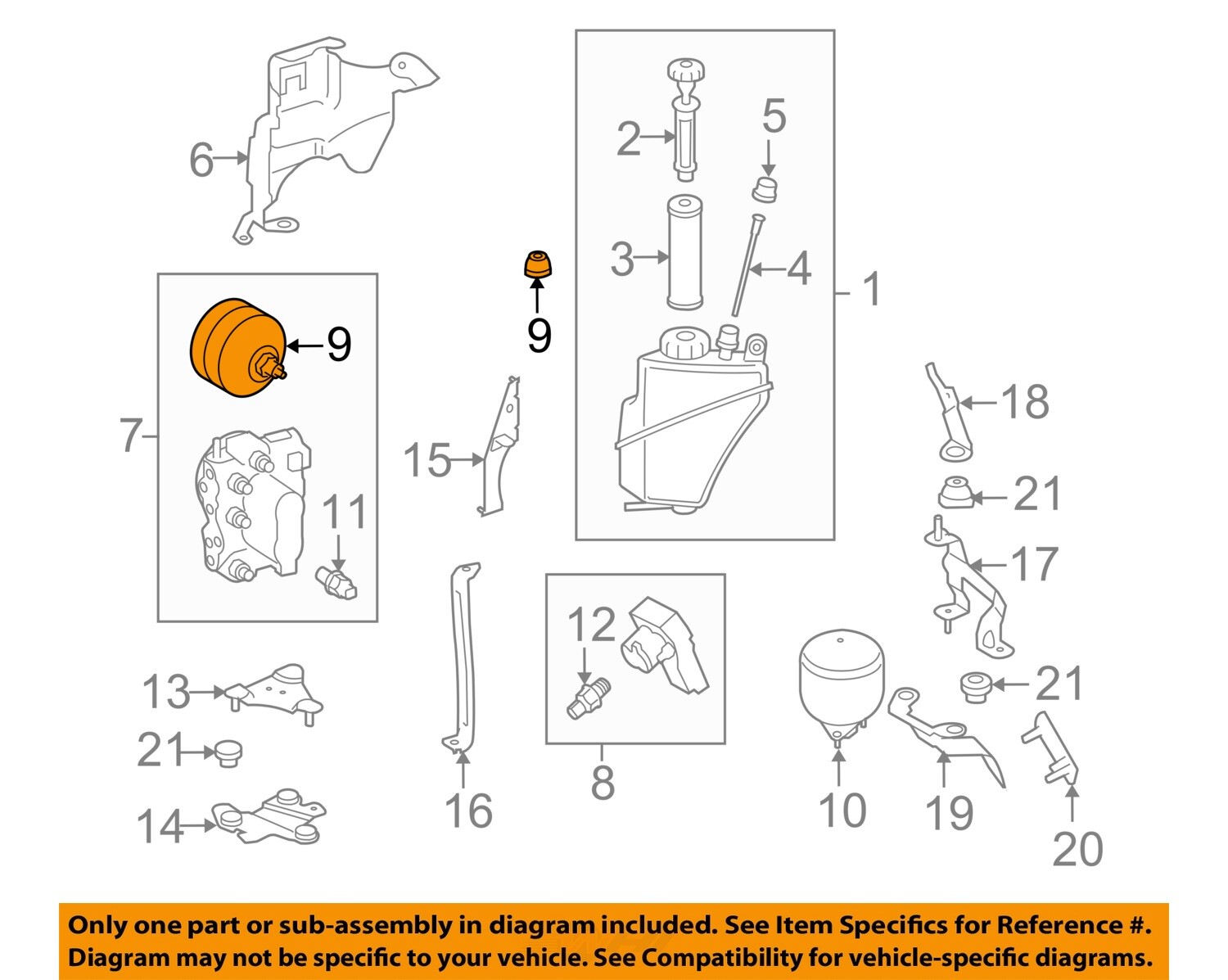 MERCEDES OEM 07-13 S550-Rear Accumulator 2213270215 | eBay