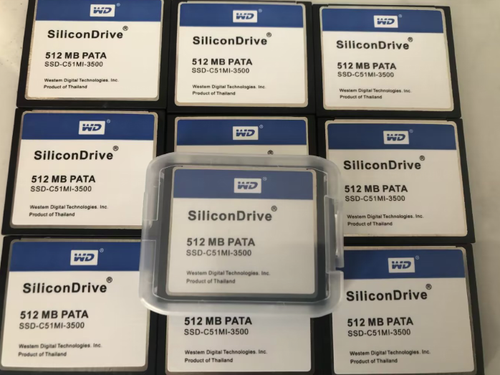 10PCS SiliconDrive WD PATA 512MB COMPACTFLASH CF CARD | eBay