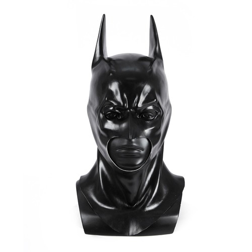Xcoser Batman Cosplay Mask Batman Forever Bruce Wayne Cosplay Full Face ...