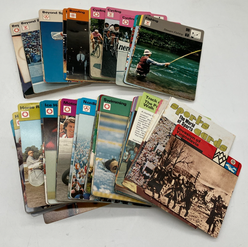 Lot of 331 - 1977-79 Sportscaster Card Mixed Sports Italy & Japan ...