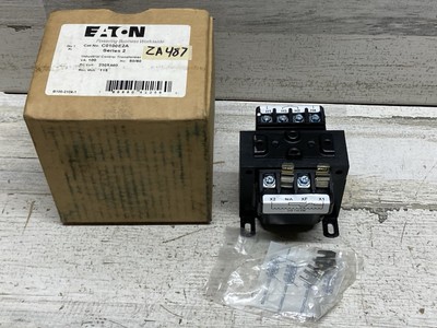 Eaton C0100E2A Series 2 Industrial Control Transformer - 115v/100VA New ...