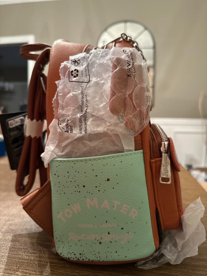 NWT Loungefly Tow Mater Mini-backpack Exclusive Disney Pixar Cars | eBay