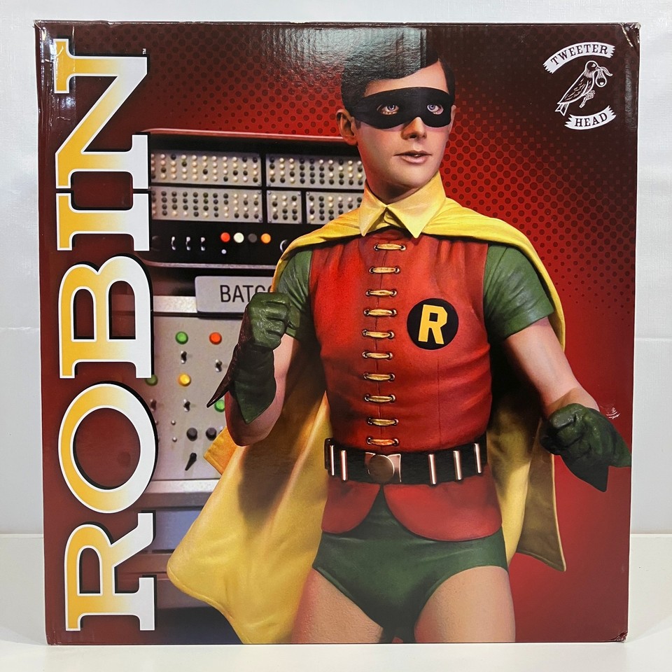Robin Limited Edition Maquette Tweeter Head Batman 1966 TV Series 1/6th ...