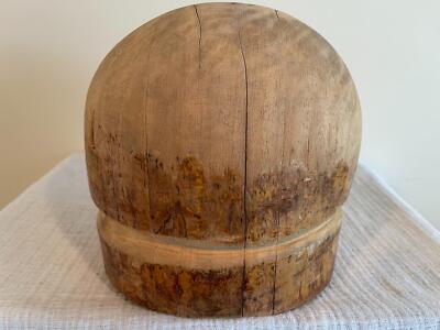 unique round crown profile block/MILLINERY WOOD BLOCK HAT MAKING /FORM ...