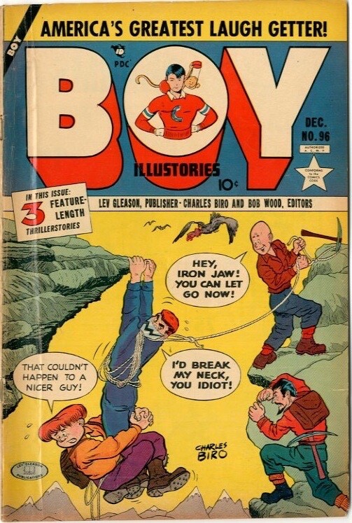 Boy Comics # 96 VERY GOOD December 1953 Charles Biro cover | eBay