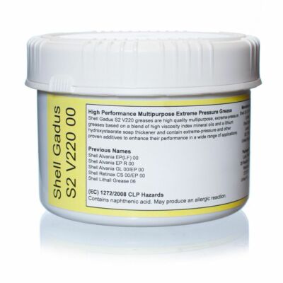 400g Shell Gadus S2 V220 00 Semi Fluid Grease (Alvania EP(LF)00/Retinax ...