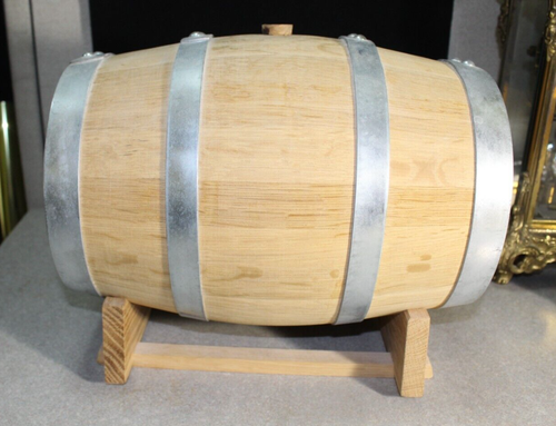 Mini Oak Barrel Steel Hoop Whiskey Wine Beer wood barrel | eBay