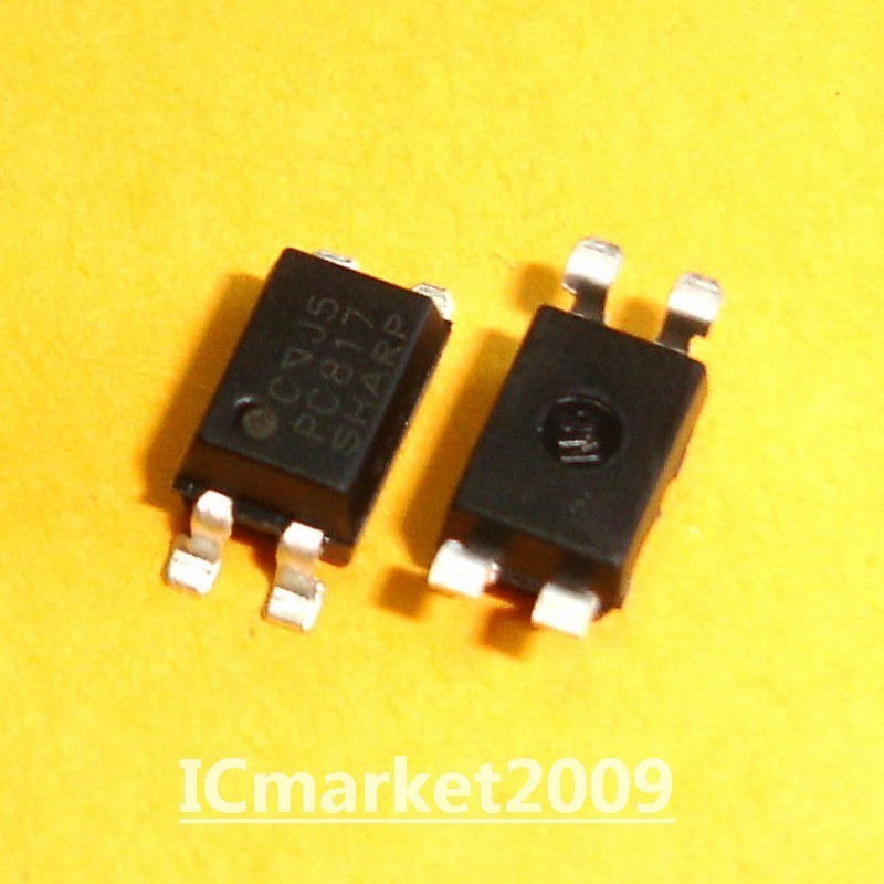 100 PCS PC817C SMD-4 PC817 817C 4 PIN High Density Mounting Type ...