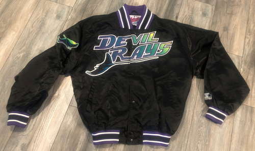 Vintage Starter Diamond Collection Tampa Bay Devil Rays MLB Satin ...