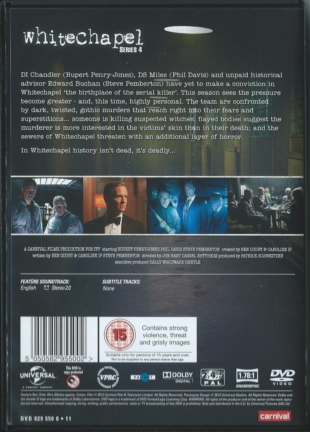 Whitechapel - Series 4 - Complete (DVD, 2013) for sale online | eBay