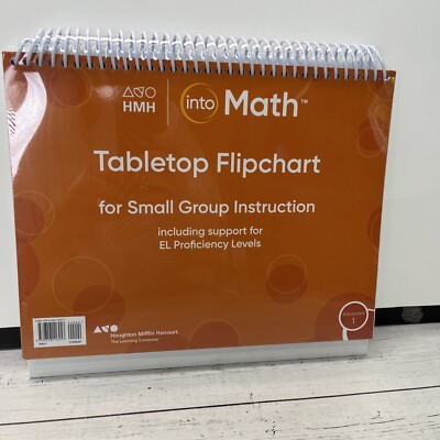 HMH Into Math Tabletop Flipchart Advanced Grade 6 NEW SEALED Practice ...