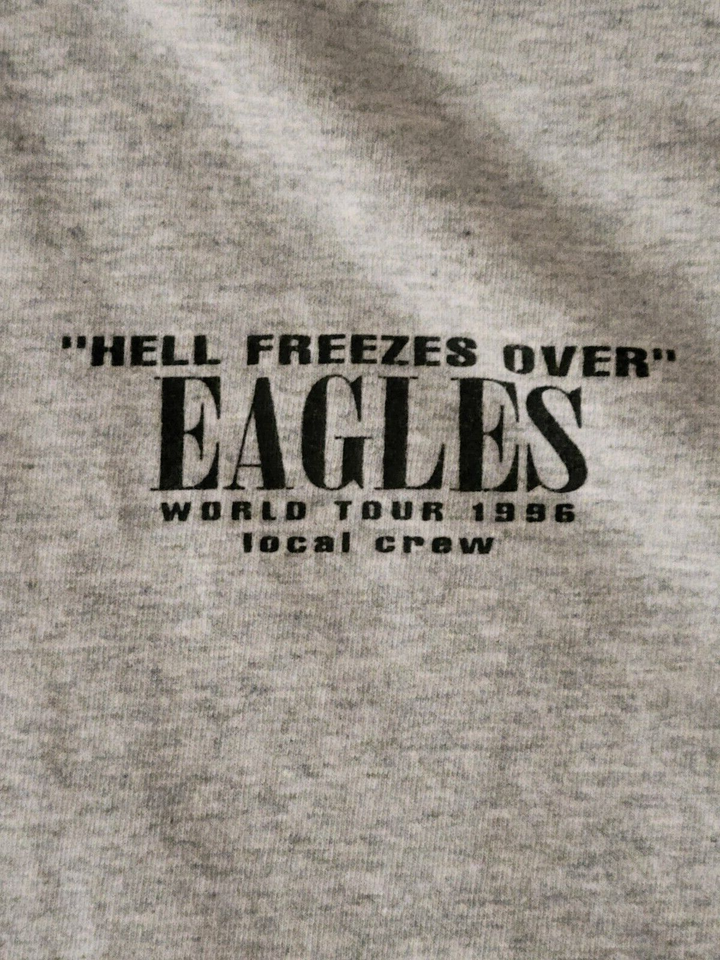 1996 Eagles Local Crew Gray Shirt-NOT SOLD TO THE PUBLIC-Never worn | eBay