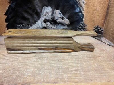 Black Limba one-pc Box Call w/ Persimmon Lid This Call Talks Turkey ...