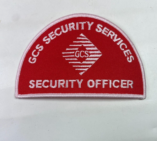 GCS Security Services Security Officer Patch E4 | eBay