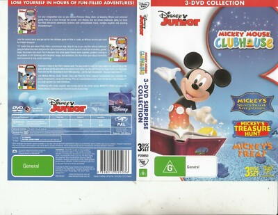 Mickey Mouse Club House-[3 DVD 208 Minutes]-Animated MMCH-3 DVD | eBay