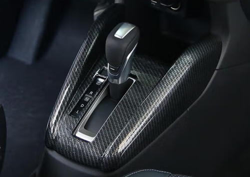 Carbon Fiber Gear Shift Box Panel Frame Cover Trim For 2016-2020 Nissan ...