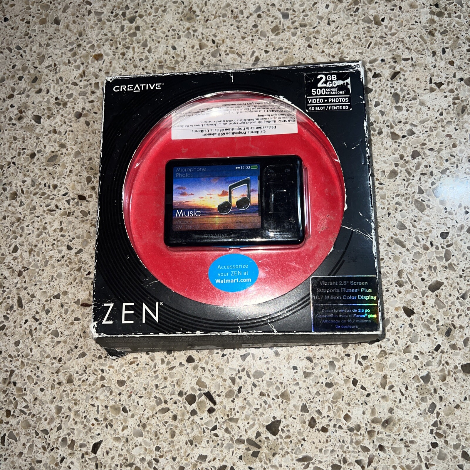 Creative ZEN Black (2 GB) Digital Media Player for sale online | eBay