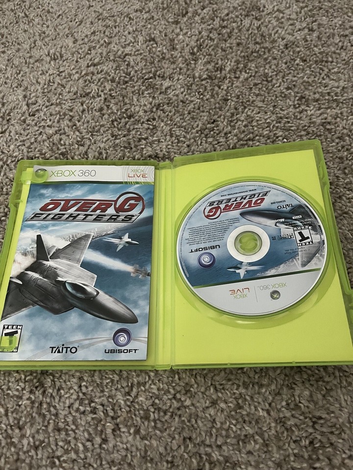 Over G: Fighters (Microsoft Xbox 360, 2006) CIB - Complete With Manual ...