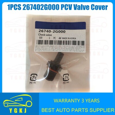 PCV Valve 26740-2G000 For Hyundai Kia Elantra Sonata Tucson Optima ...