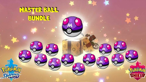 Master Ball Bundle (GMax Raids & Shinies) - Pokemon Sword & Shield | eBay