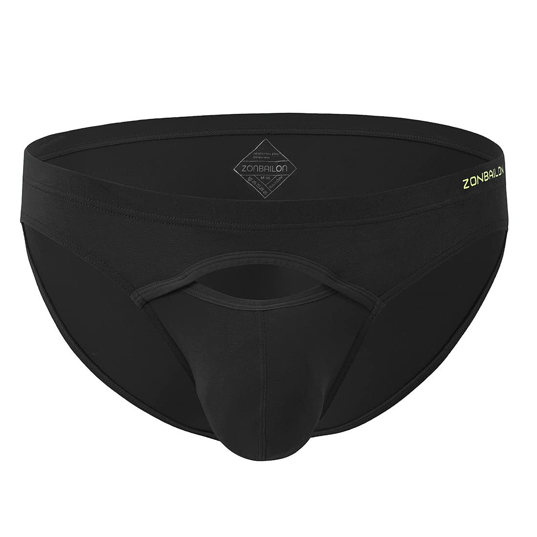 ZONBAILON Men's Underwear Sexy Hollow Breathable Bamboo Fiber Stretch ...