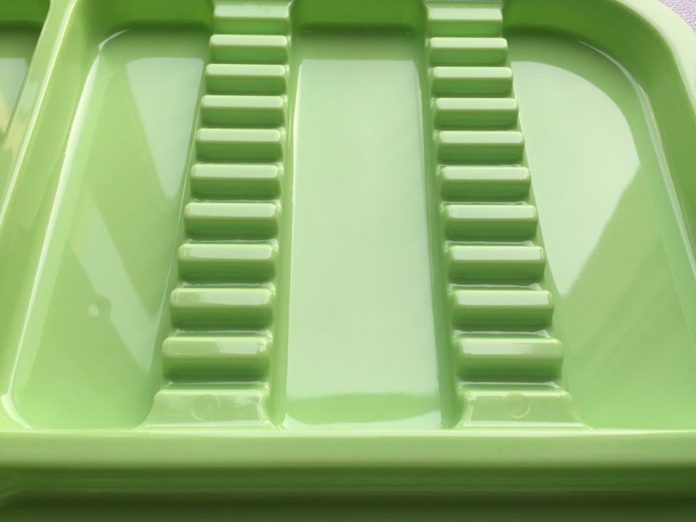Dental Autoclavable Plastic Trays Flat Divided Separate Type Instrument ...