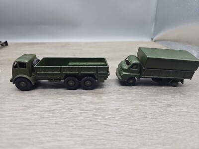 DINKY TOYS (UK) - FODEN 10 TON ARMY TRUCK #622 3 Ton Army Wagon #621 | eBay