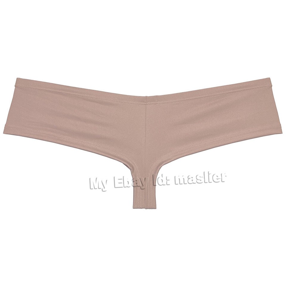 Men Skin Feel Cheeky Boxer Brief Underwear Booty Short Half Hip ...