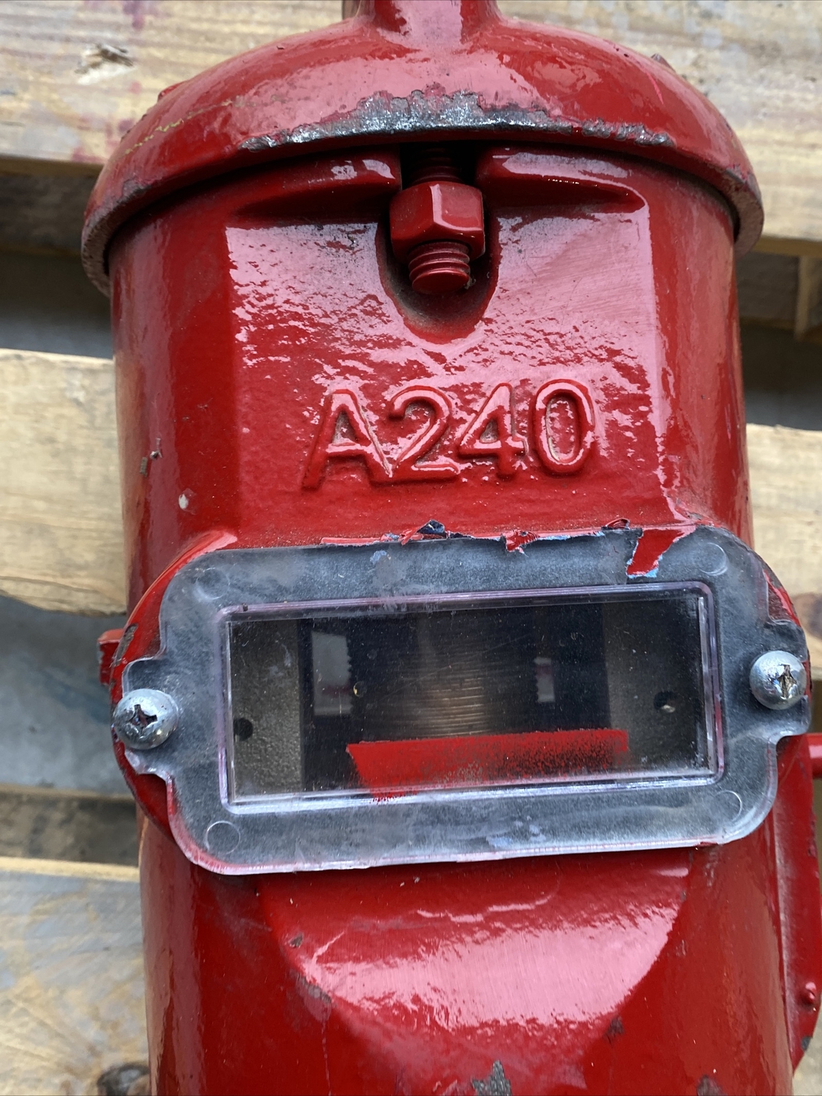 American Flow Fire main indicator post Control Model A240 Ductile Iron ...