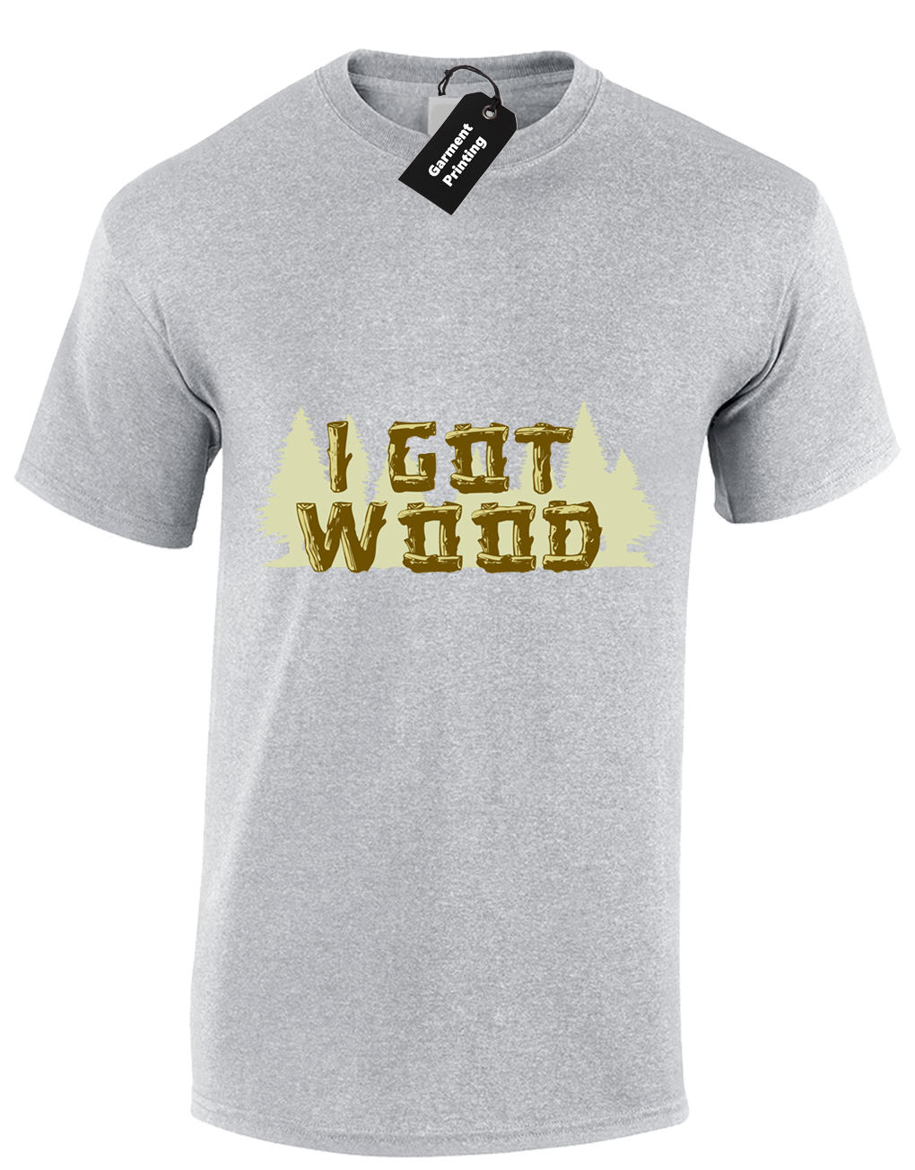 I GOT WOOD MENS T-SHIRT FUNNY CORNETTO SHAUN OF THE DEAD CLASSIC RUDE ...